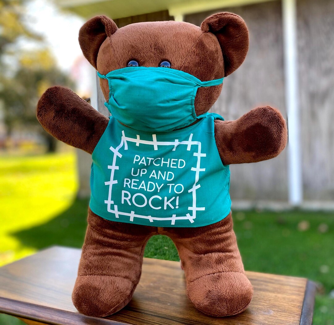 Heart Surgery Bear the Cardiac Bear, Cough Bear, Cough Pillow ...