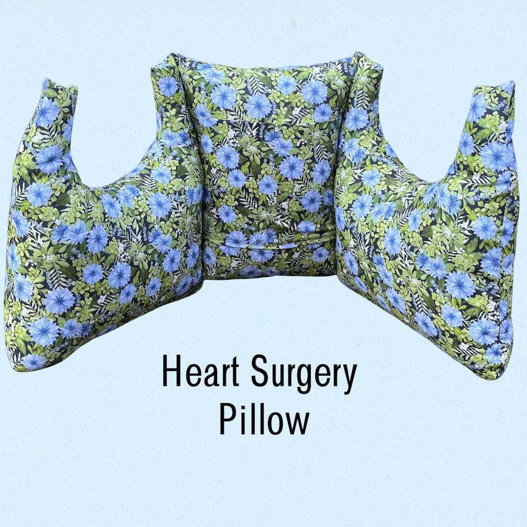 Cardiac Pillow Heart Surgery Pillow Post Surgery Gift for Mom CABG ...