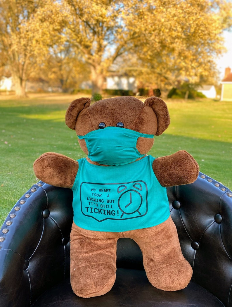 The Cardiac Bear Open Heart Surgery Bear Teddy Bear for Heart Patients ...