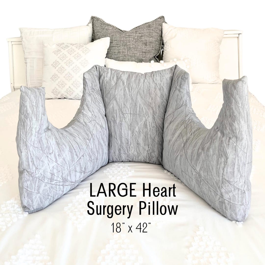 Open Heart Surgery Pillow Wrap Around Cardiac Pillow Heart Patient Gift ...
