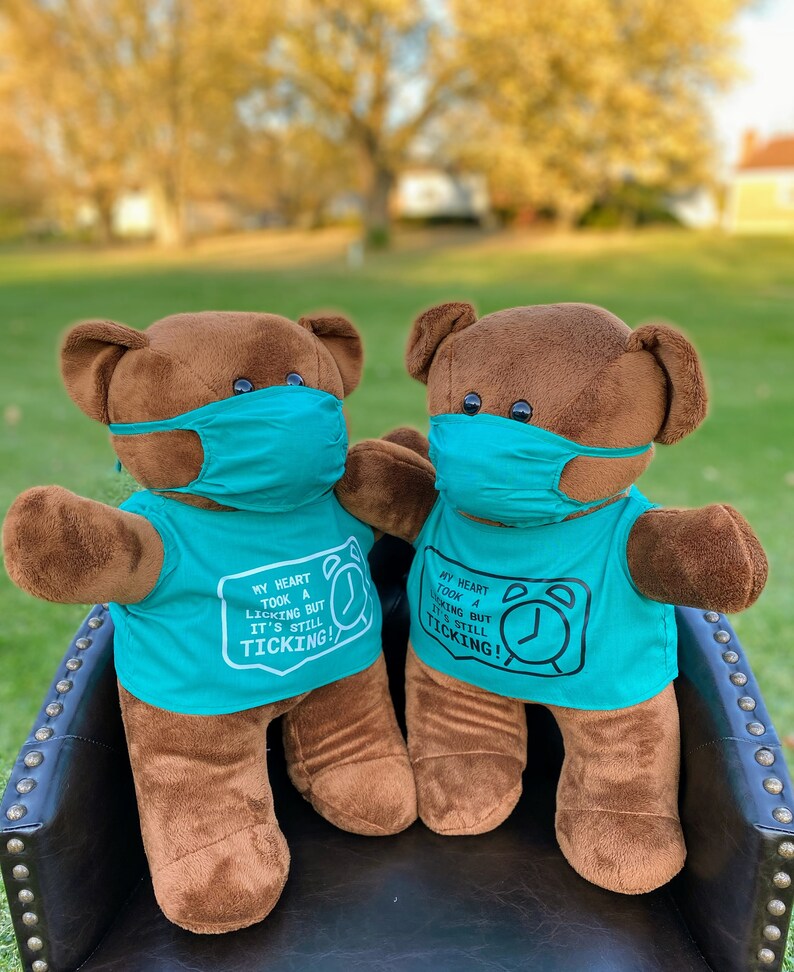 The Cardiac Bear Open Heart Surgery Bear Teddy Bear for Heart Patients ...