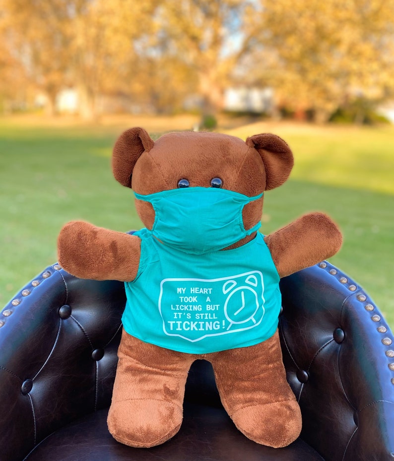 The Cardiac Bear Open Heart Surgery Bear Teddy Bear for Heart Patients ...