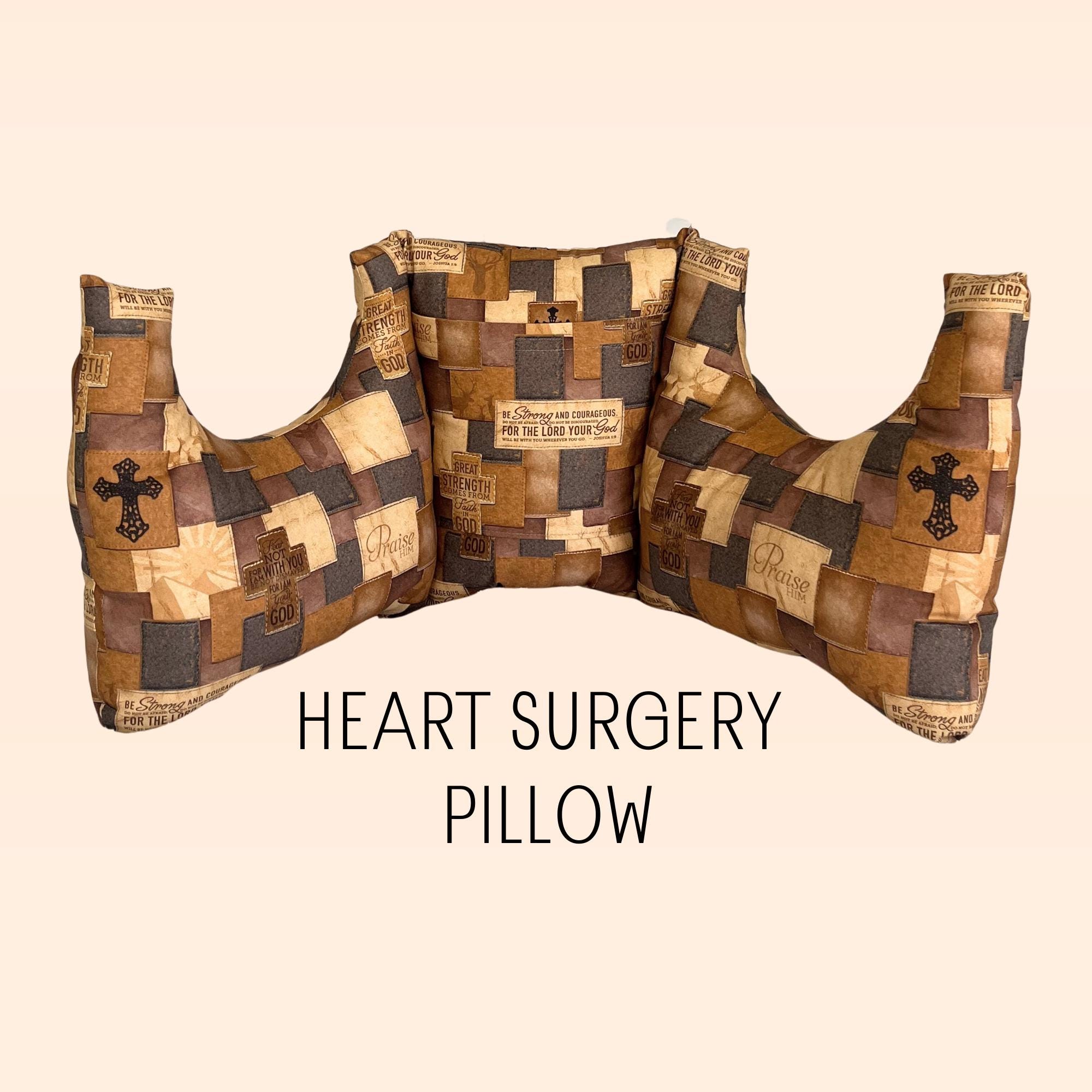 Heart Pillow After Surgery Cardiac Pillow Heart Patient Gift Bypass ...