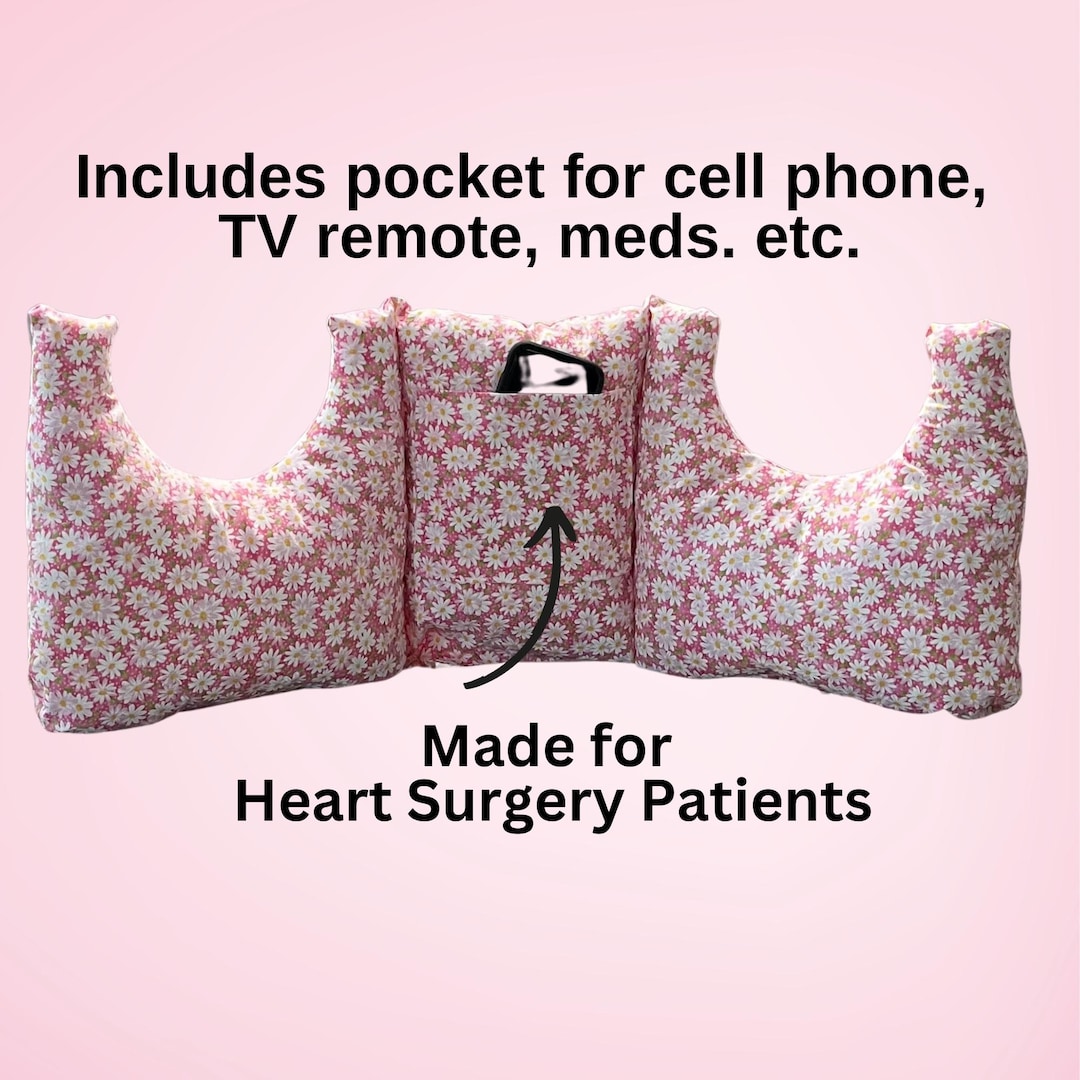 Open Heart Surgery Pillow Cardiac Surgery Pillow Heart Pillow Post ...