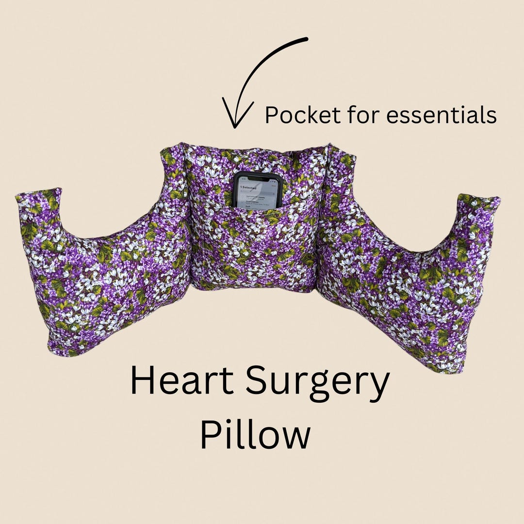 Heart Surgery Pillow for Women Post Op Pillow Heart Surgery Gift for ...