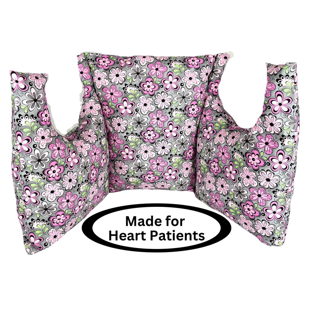 Woman's Heart Surgery Pillow Get Well Gift Ladies Open Heart Pillow for ...