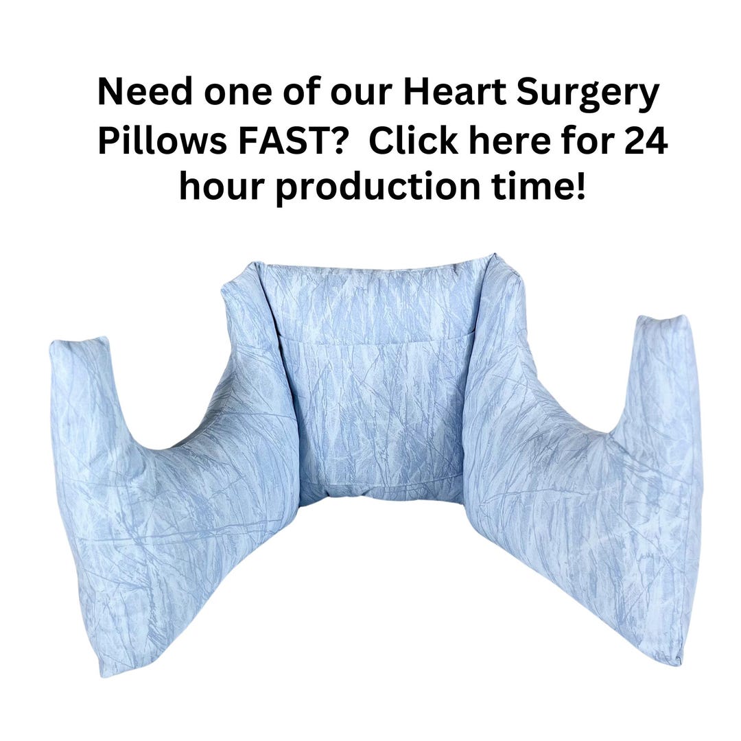 Expedited Production Open Heart Surgery Pillow Wrap Around Cardiac ...