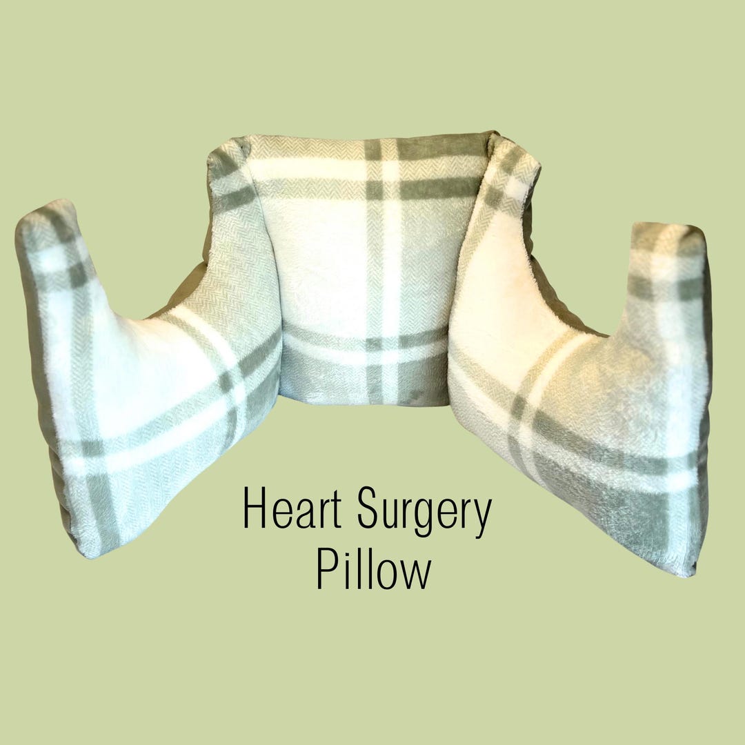 Open Heart Surgery Pillow Heart Patient Gift Firm Pillow After Surgery ...