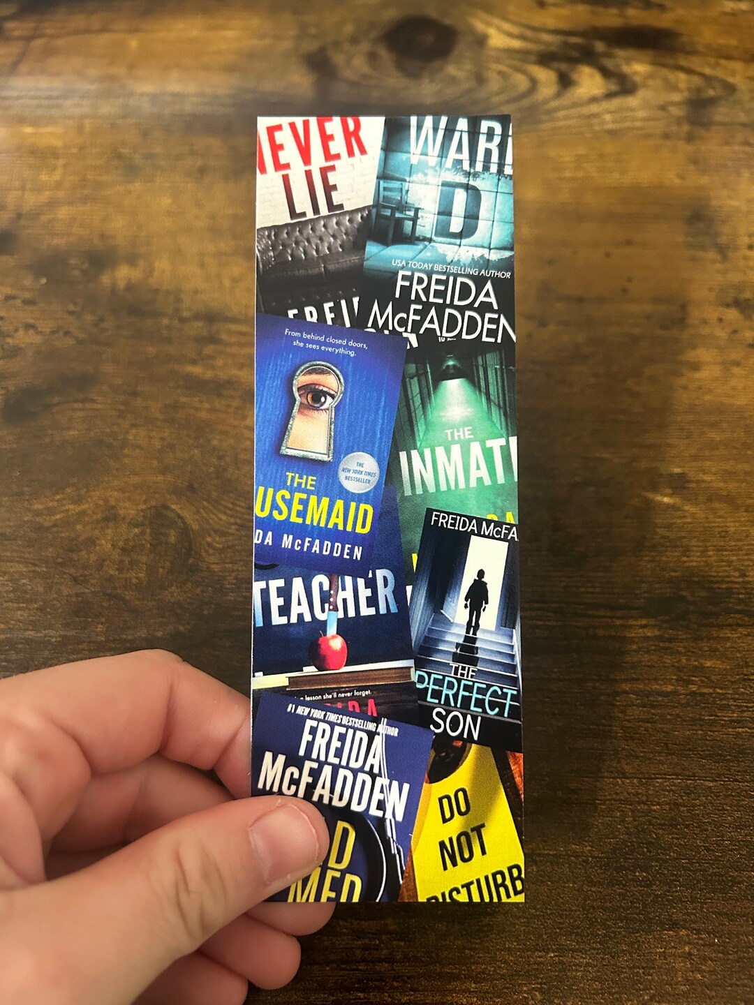 Frieda Mcfadden Bookmarks, Thriller Bookmarks, Frieda Bookmarks ...