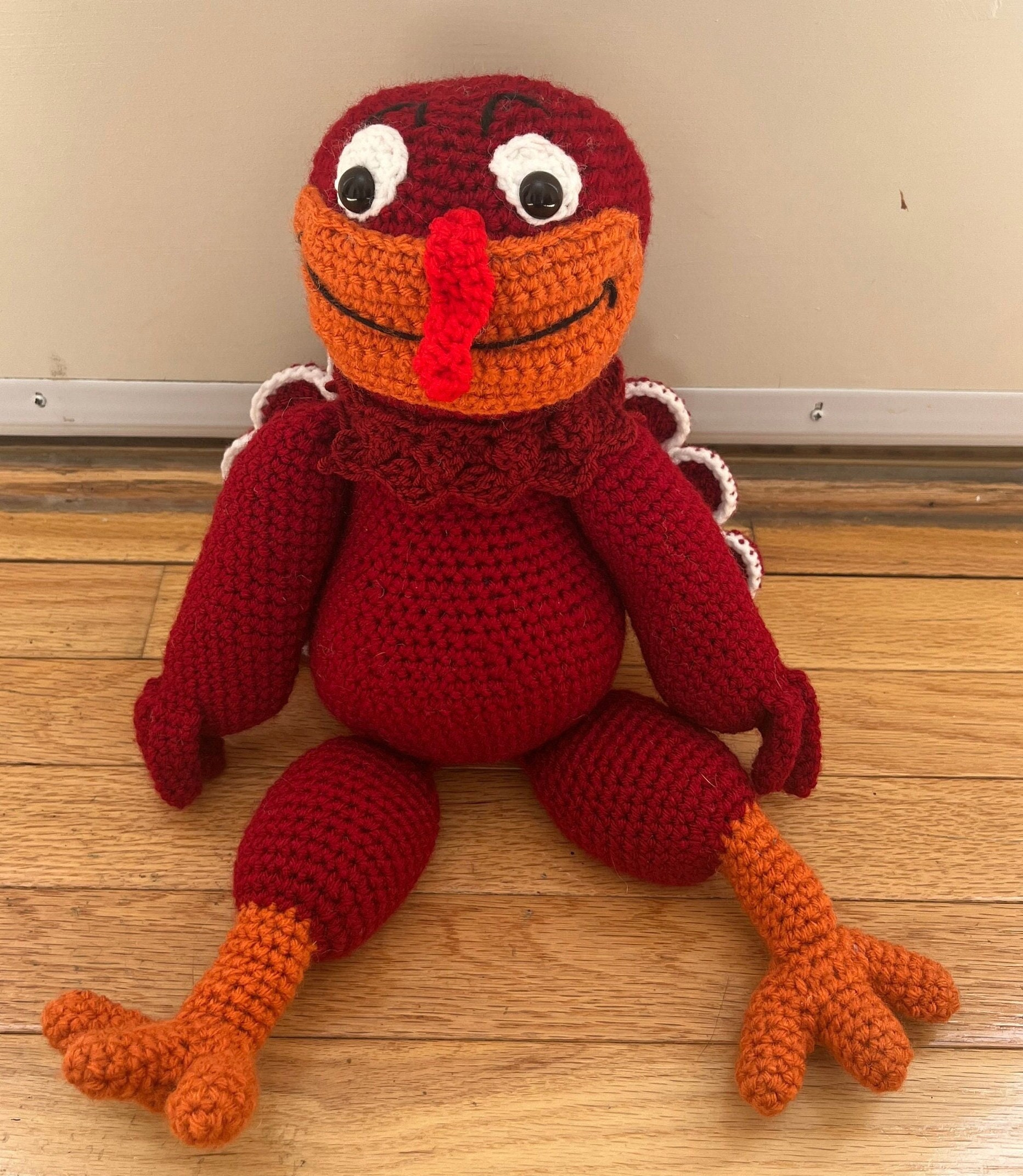 Hokie Bird Plushie - Etsy