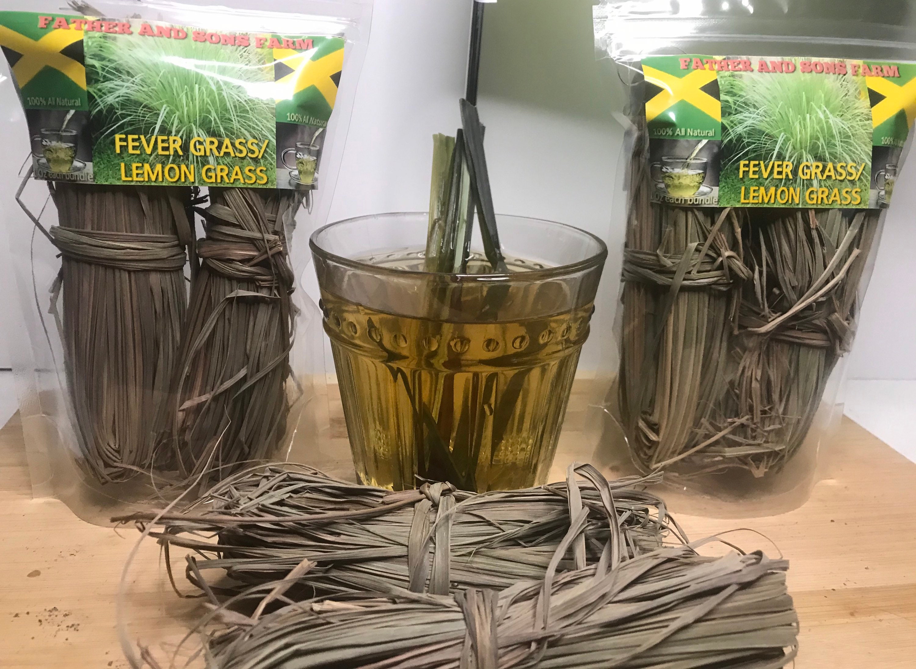 Jamaican Fever Grass/ Lemon Grass 100% All Natural. 2 Oz Pouch - Etsy