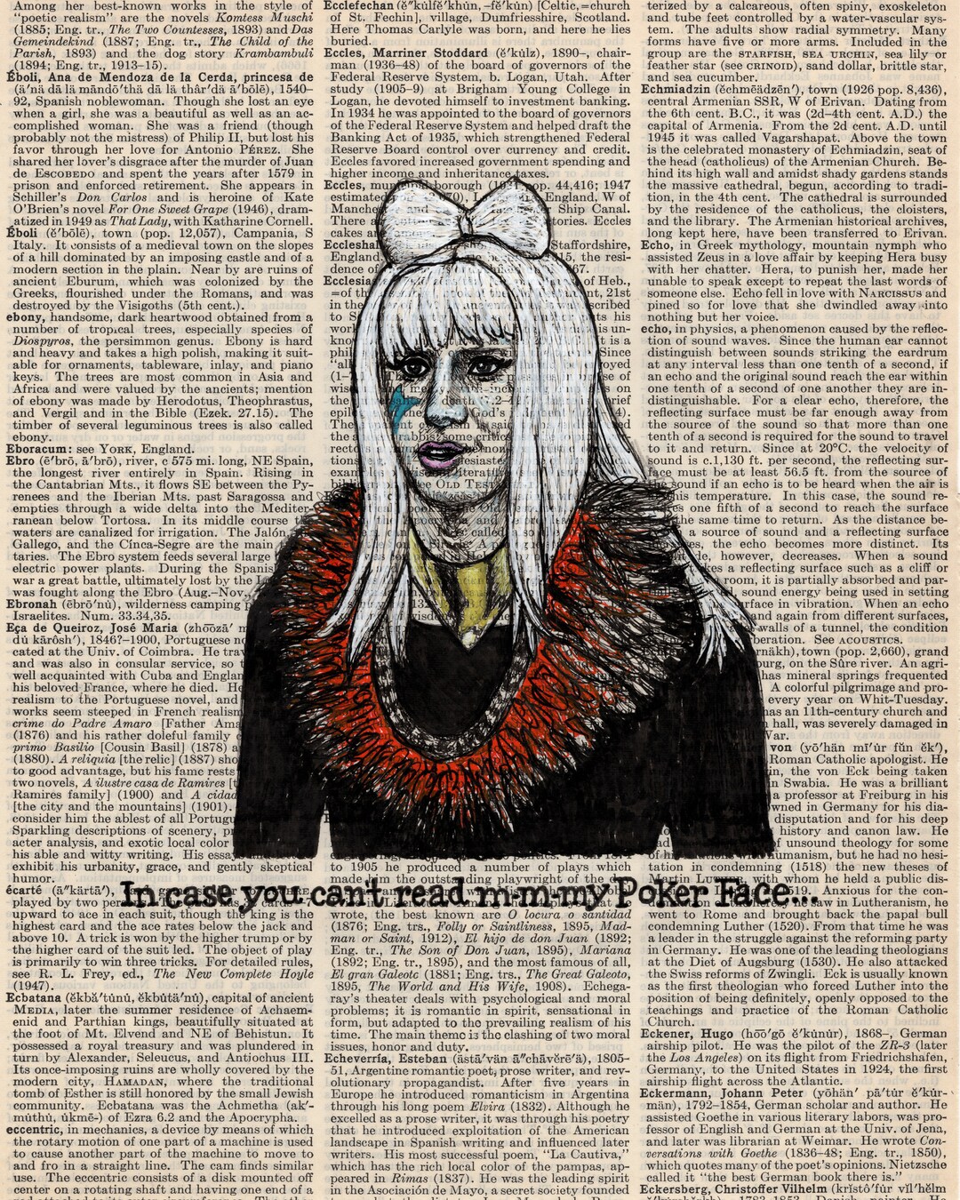 Gabe Lewis as Lady Ga Ga the Office DIGITAL DOWNLOAD - Etsy