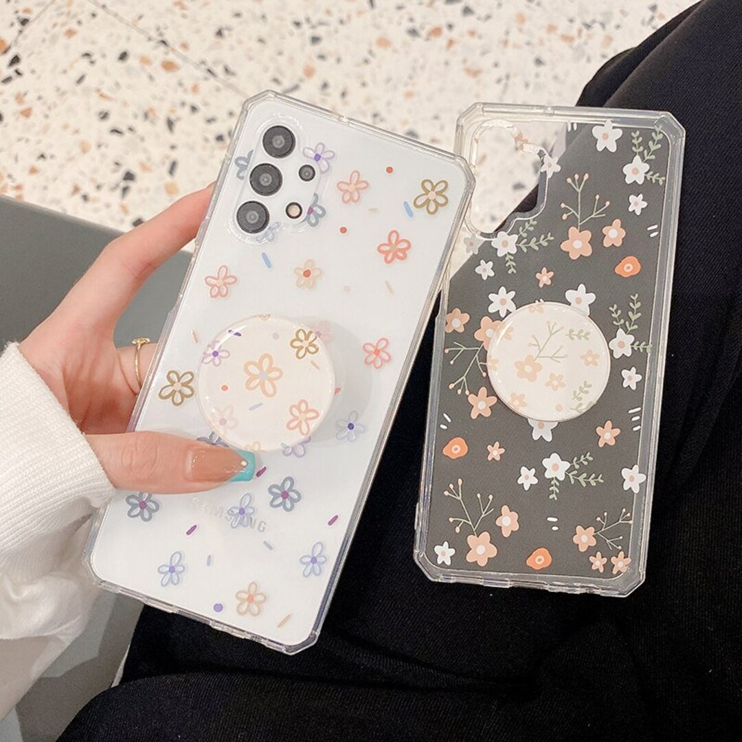 Luxury Transparent Cute Transparent Flower Phone Case for - Etsy UK