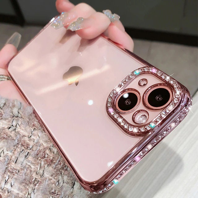 Luxury Glitter Diamond Transparent Phone Cases for Iphone 13 - Etsy