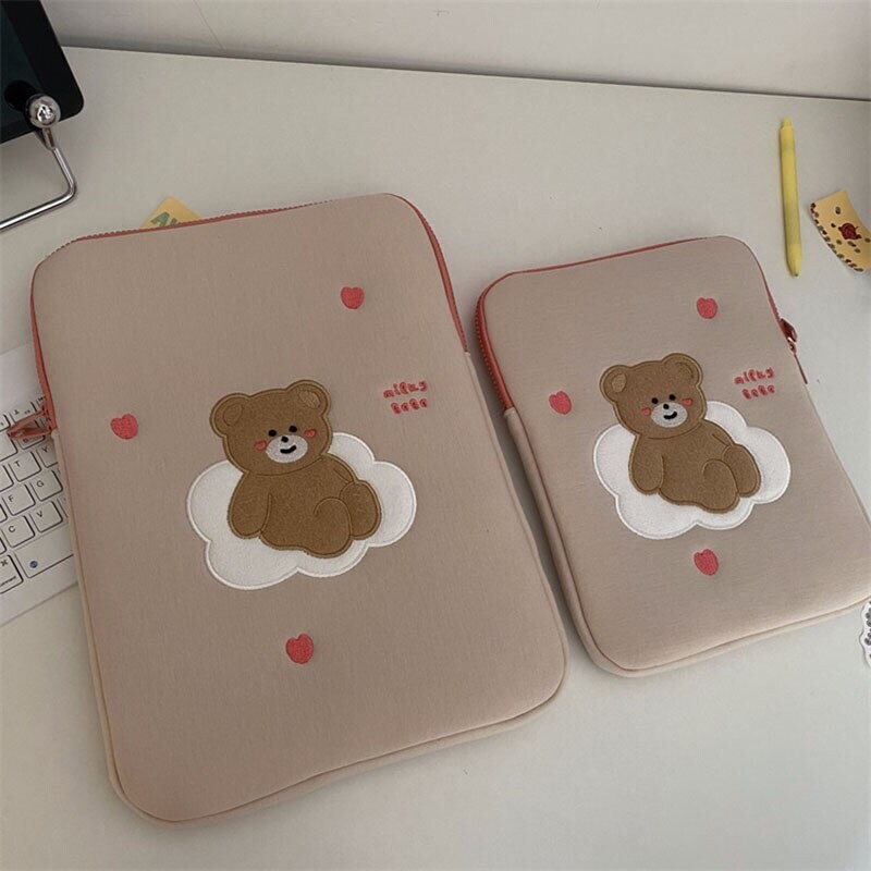 Luxury Cute Cotton Laptop Sleeve Liner Bag 9.7 10 11 13 14 15 - Etsy
