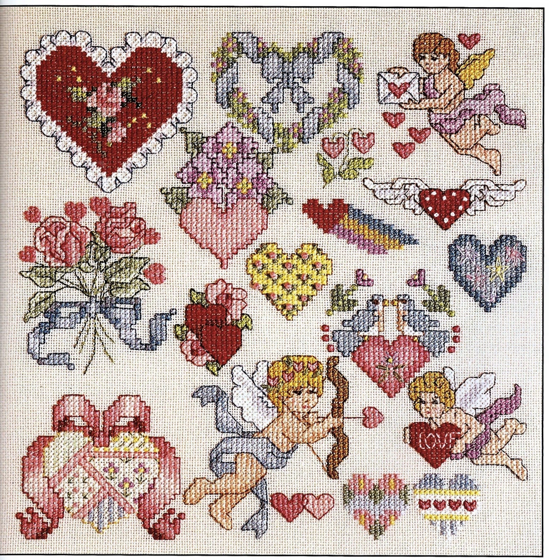 Vintage Cross Stitch Patterns PDF Instant Download Collection of ...