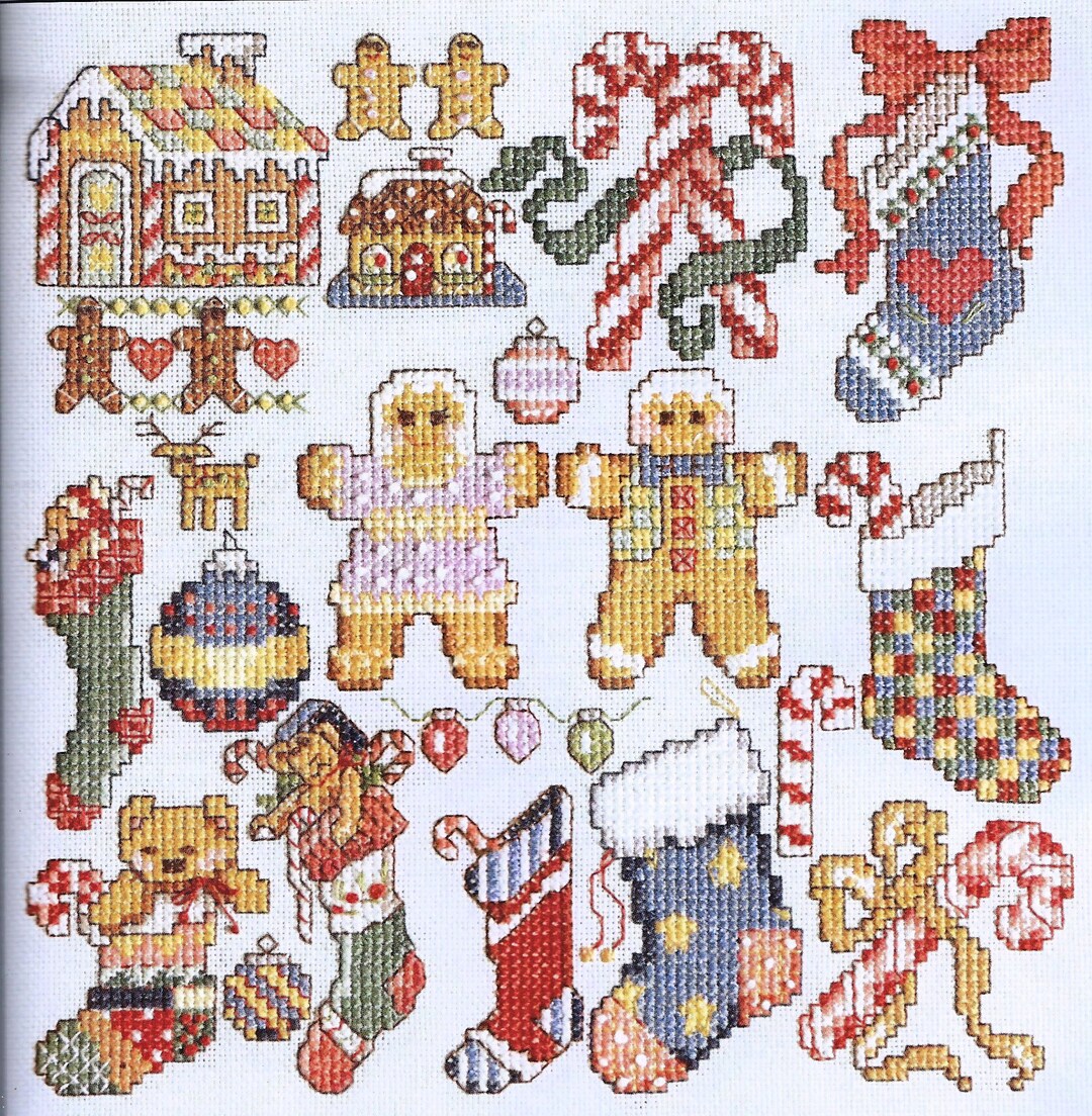 Vintage Cross Stitch Patterns PDF Instant Download Collection of ...