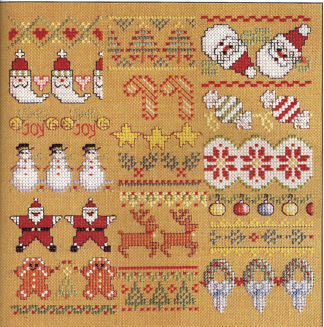Vintage Cross Stitch Patterns PDF Instant Download Collection of ...