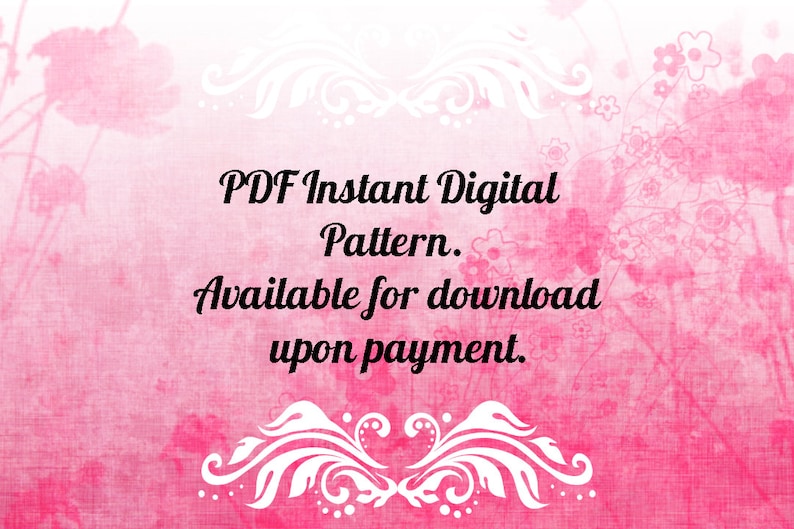 Vintage Applique Pattern PDF Instant Download Elegant Floral Headboard ...