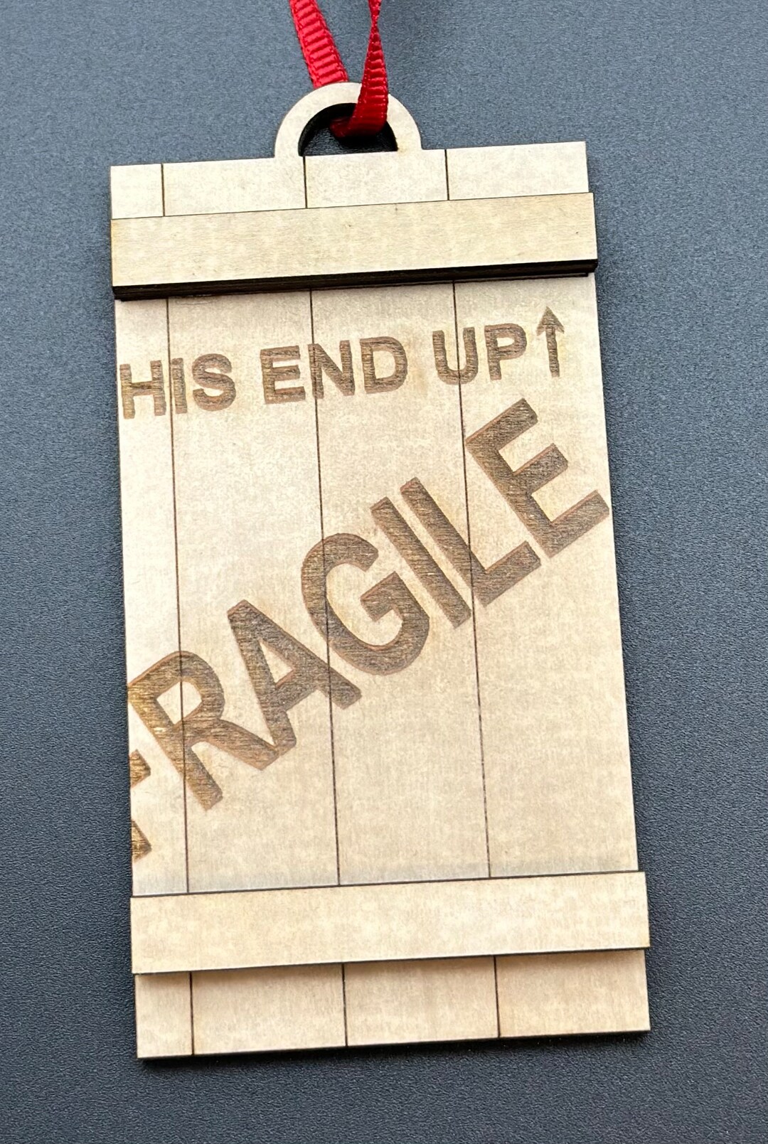 SVG File ONLY - FRAGILE Box Top Ornament (A Christmas Story) - Etsy