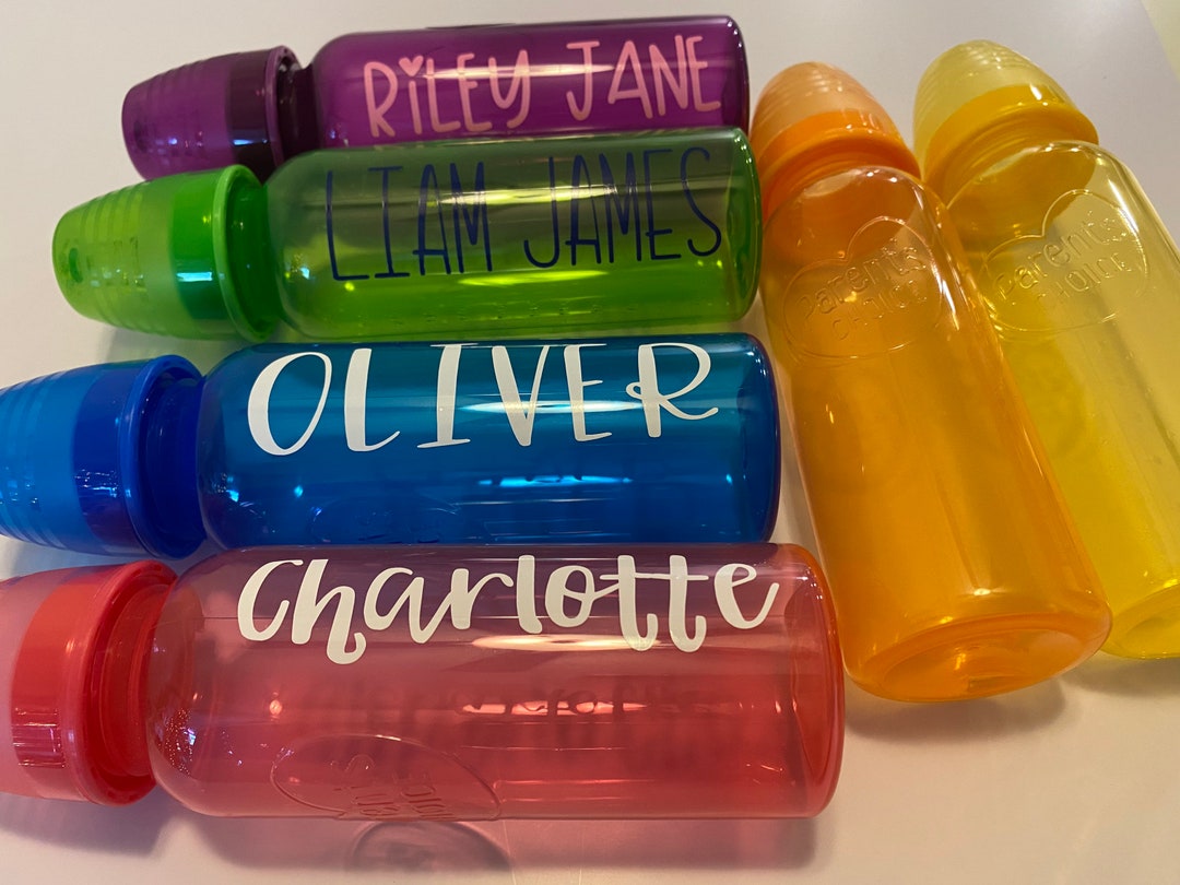 Personalized Baby Bottles | 9 Oz Plastic Baby Bottles | Daycare and ...