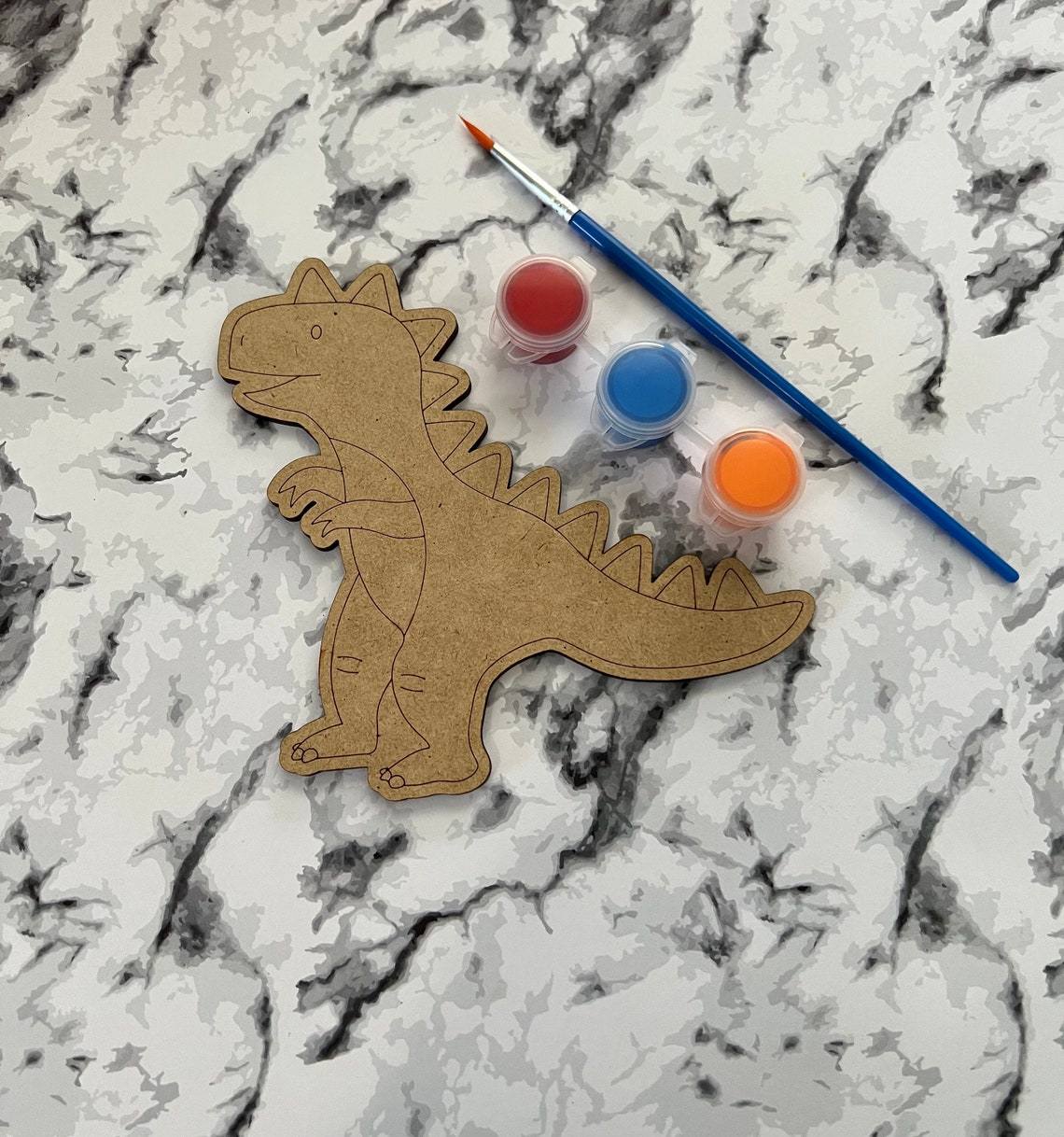 Dinosaurs Paint Kit | Kids DIY Paint Craft Kit | Dinosaur Themed Party ...
