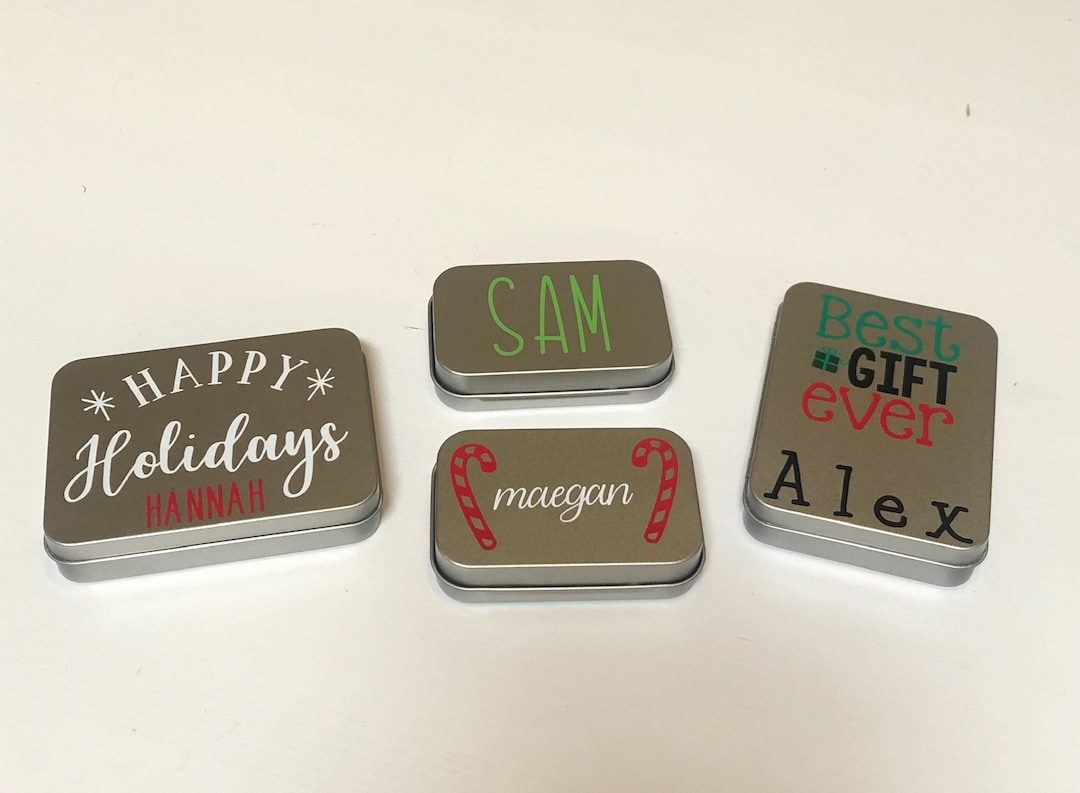 Gift Card Box | Personalized Gift Card Tin | Gift Box | Christmas Gift ...