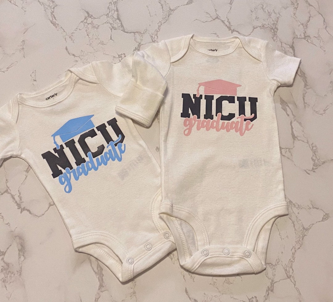 NICU Graduate Baby Bodysuit Custom | Baby Outfit | Cute NICU, Preemie ...