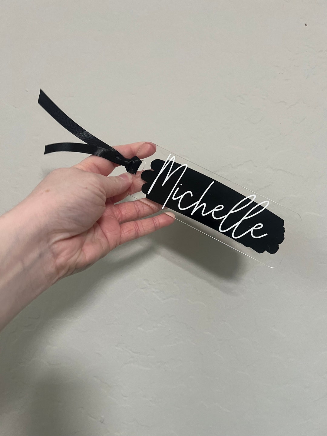 Personalized Name Bookmark | Custom Acrylic Bookmark | Booktok | Gifts ...