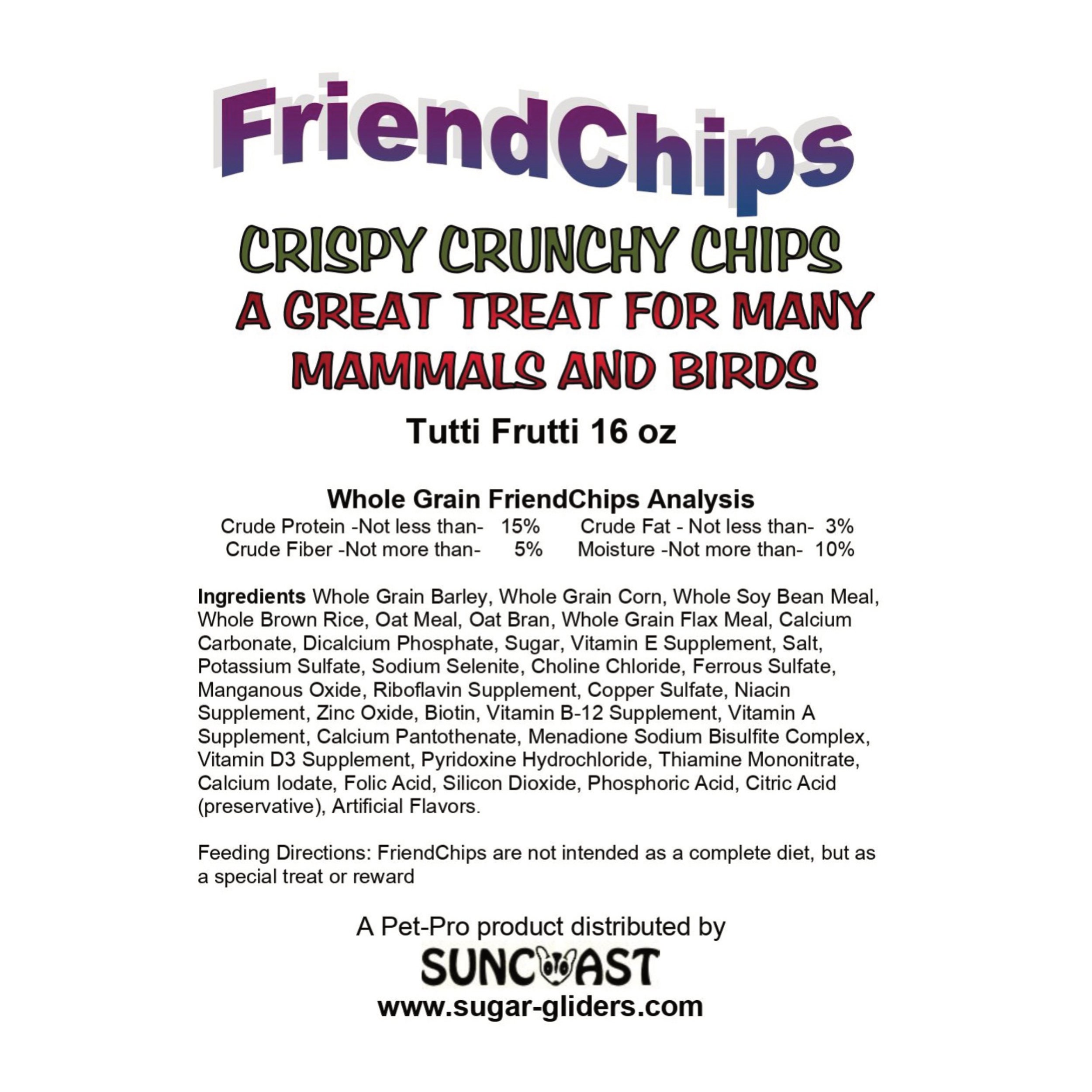 FriendChips 16 oz Tutti Frutti Better Than Monkey Biscuits | Etsy
