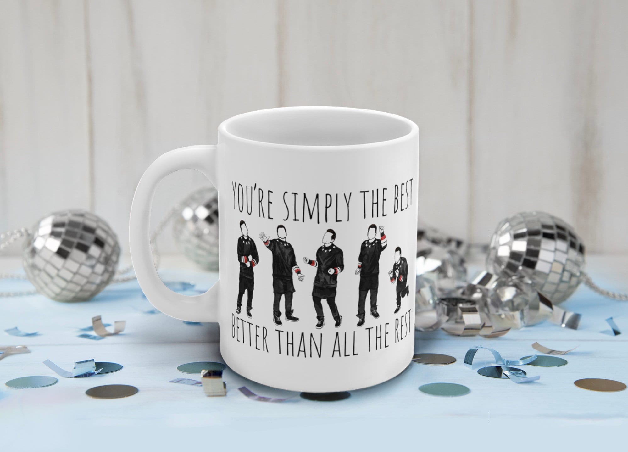 You're Simply the Best: David Dancing Mug 11oz | Etsy