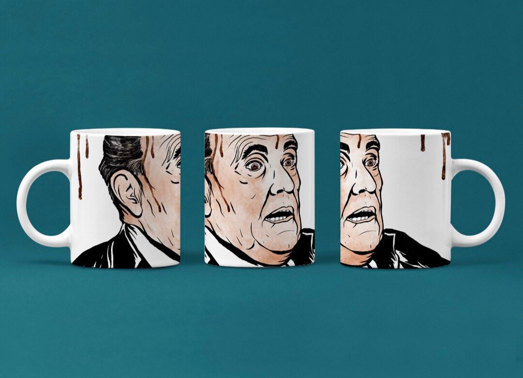 Coffee Drip Press Conference Rudy Giuliani Ceramic Mug 11oz - Etsy UK