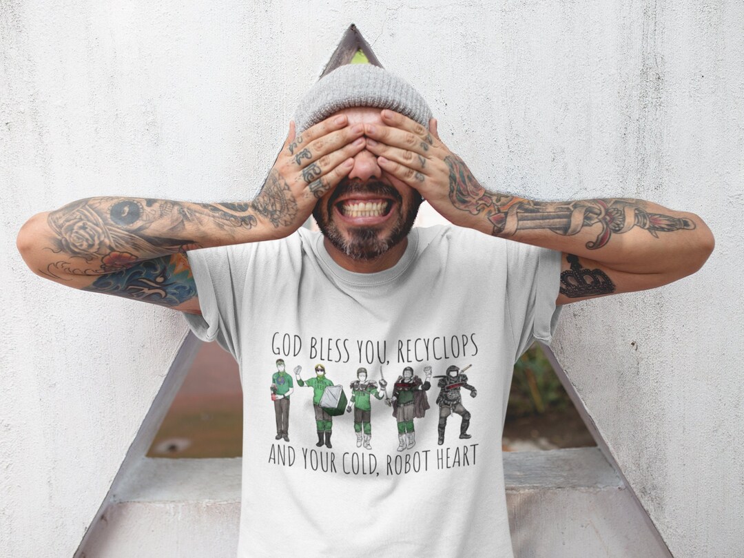 Earth Day Recyclops & His Cold Robot Heart Unisex Jersey - Etsy