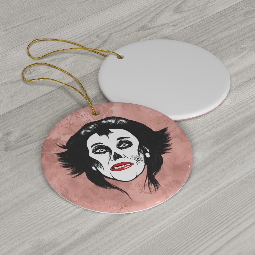 The Crows Have Eyes Round Ceramic Ornament - Etsy