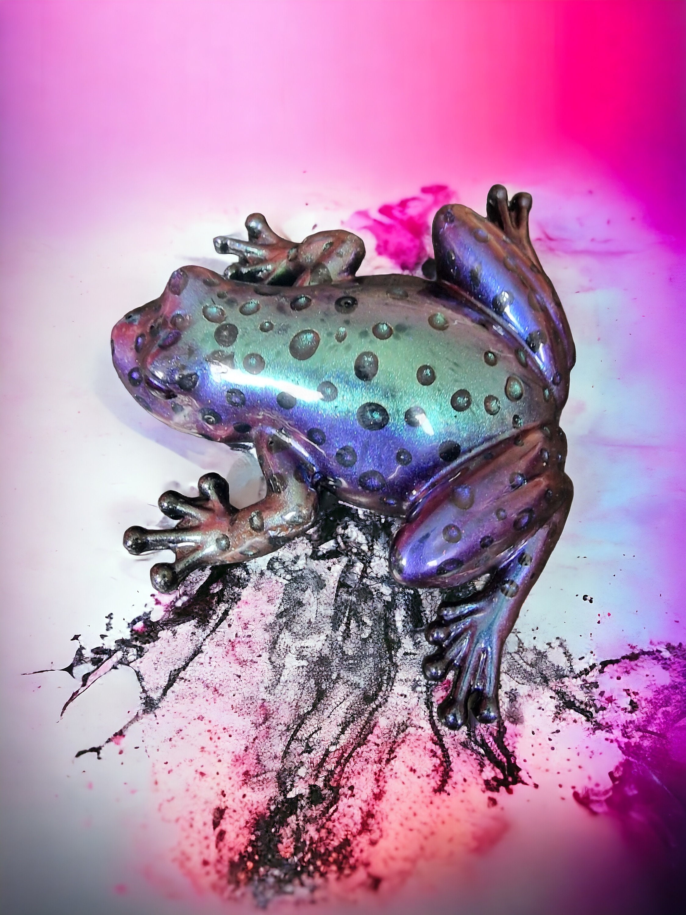 Resin Frog Collectable - Etsy