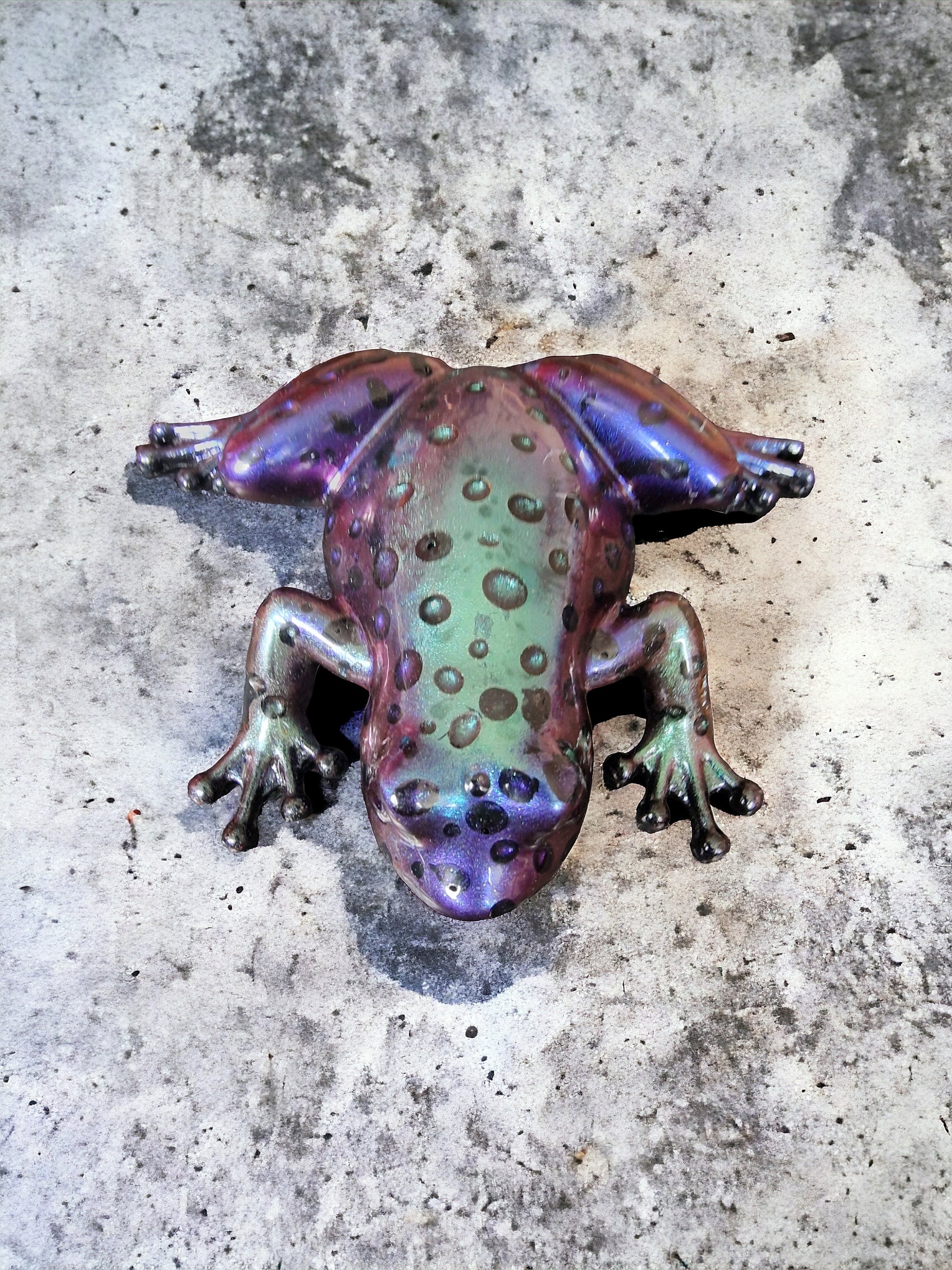 Resin Frog Collectable - Etsy