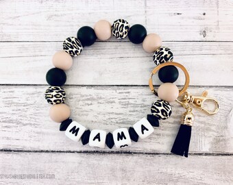 Leopard Key Ring - Etsy