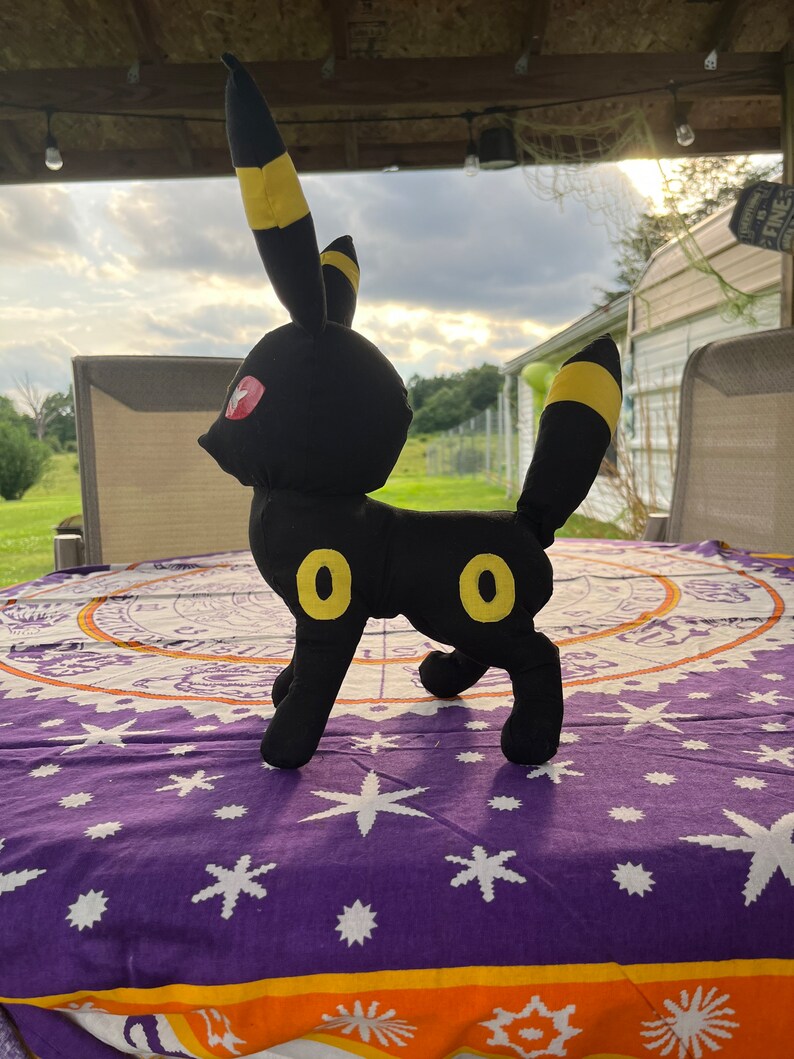 Umbreon Pokemon Standing Plushie - Etsy