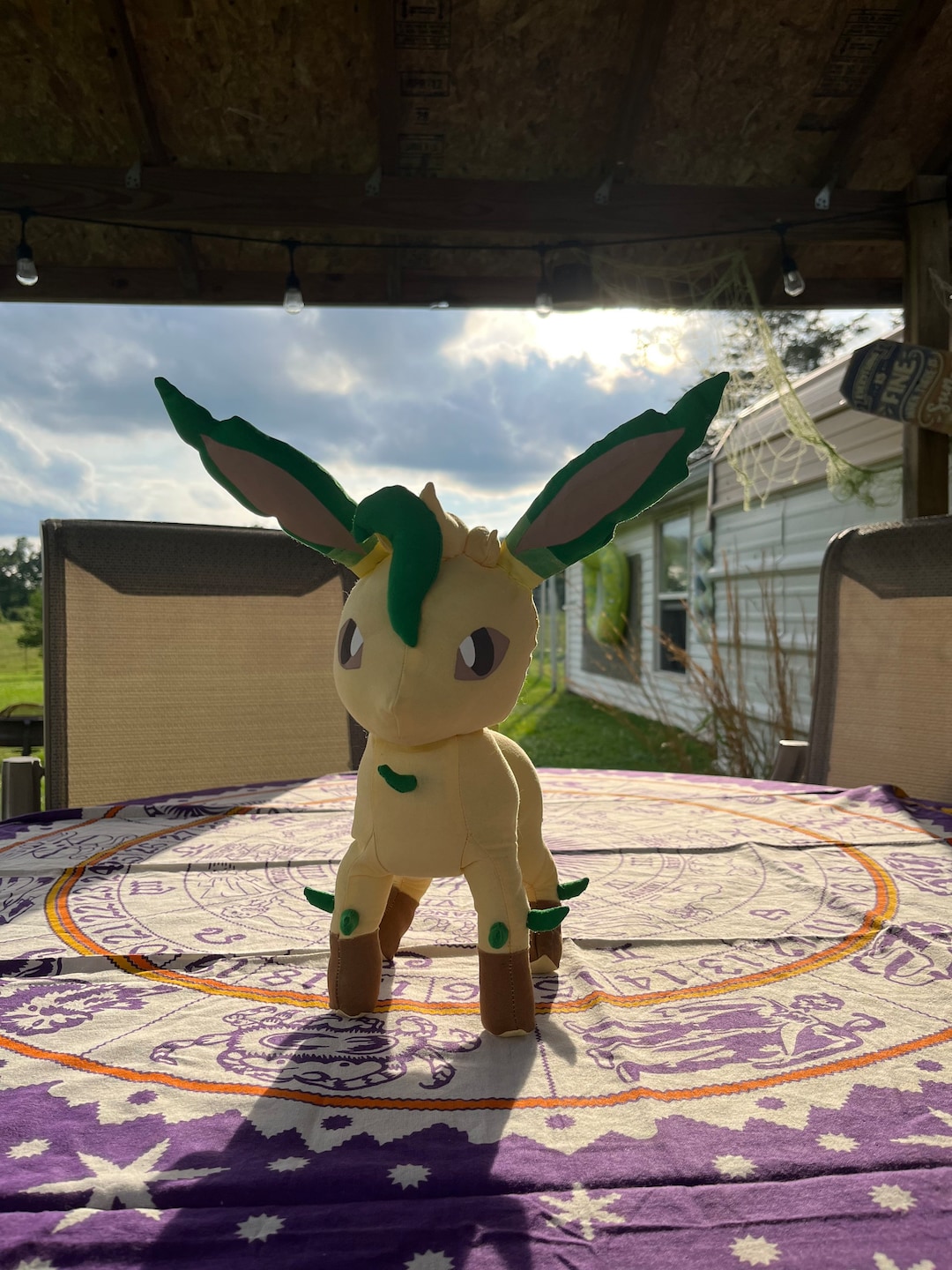 Leafeon Pokemon Standing Plushie - Etsy