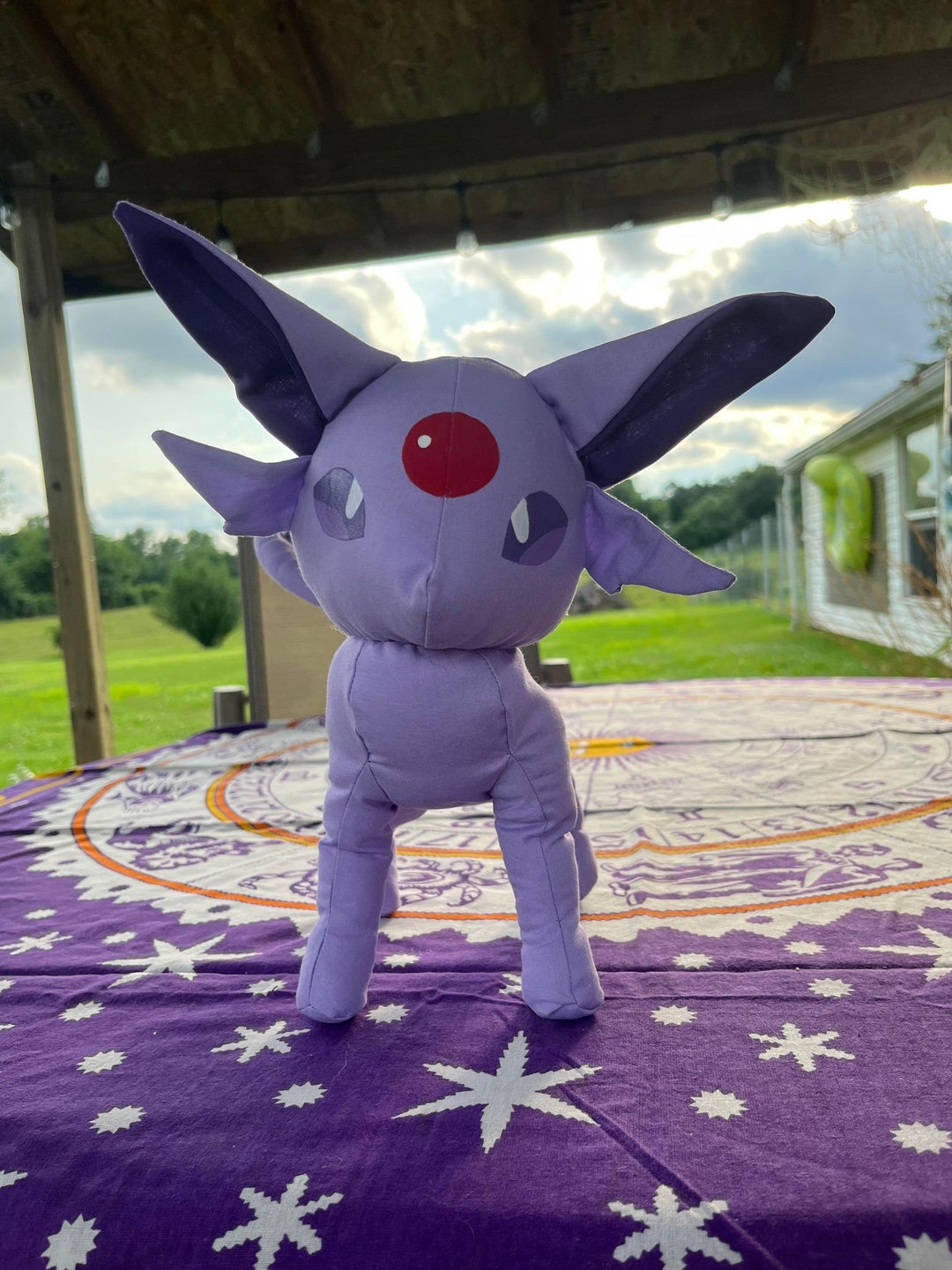 Espeon Pokemon Standing Plushie - Etsy