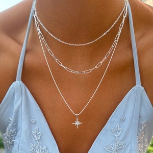 Stacked Necklace - Etsy