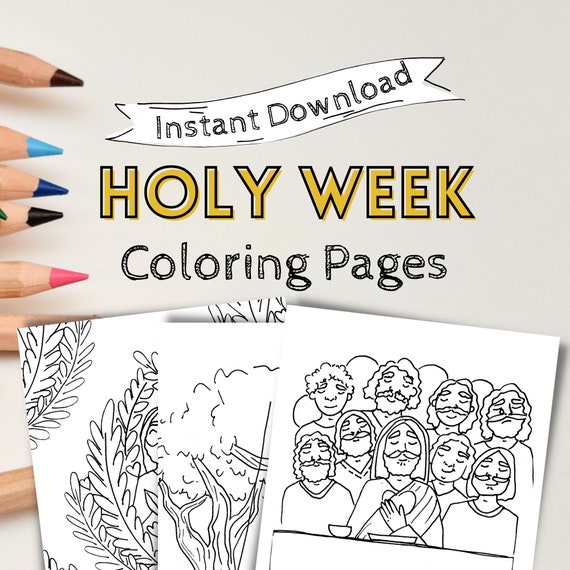 Holy Weel Coloring Pages