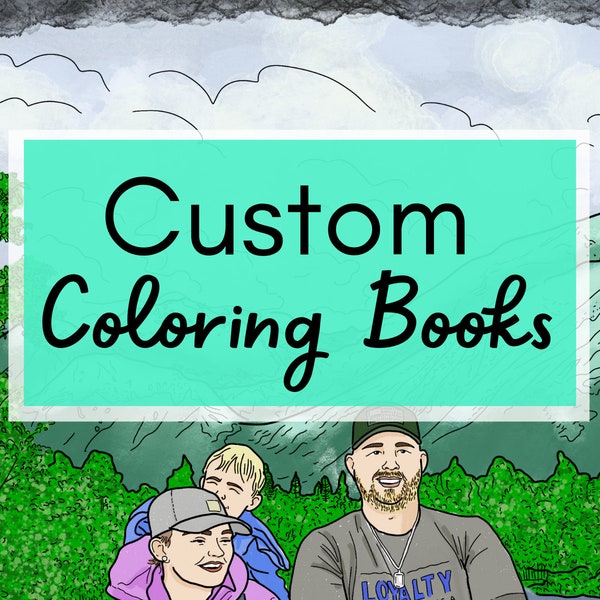 Custom Coloring Books - Make Your Own Coloring Books