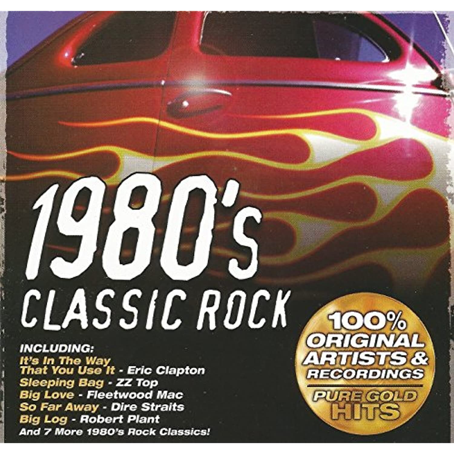 1980 s Classic Rock Pure Gold Hits Audio CD Etsy