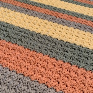 Handmade Crocheted Winnie the Pooh Baby Blanket: Muted Nursery Decor ...