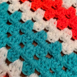 Crochet Baby Blanket,40x40”32x32" Miami Dolphins Inspired Handmade Baby ...