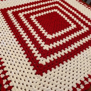 Firefighter and Fire Truck Granny Square Baby Blanket/nursery - Etsy