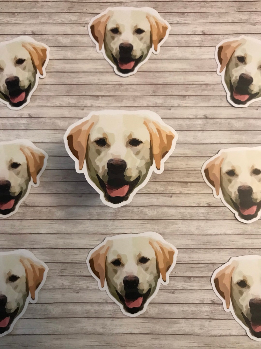 Yellow Lab Sticker | Dog Breed Stickers | Labrador Retriever | Lab ...