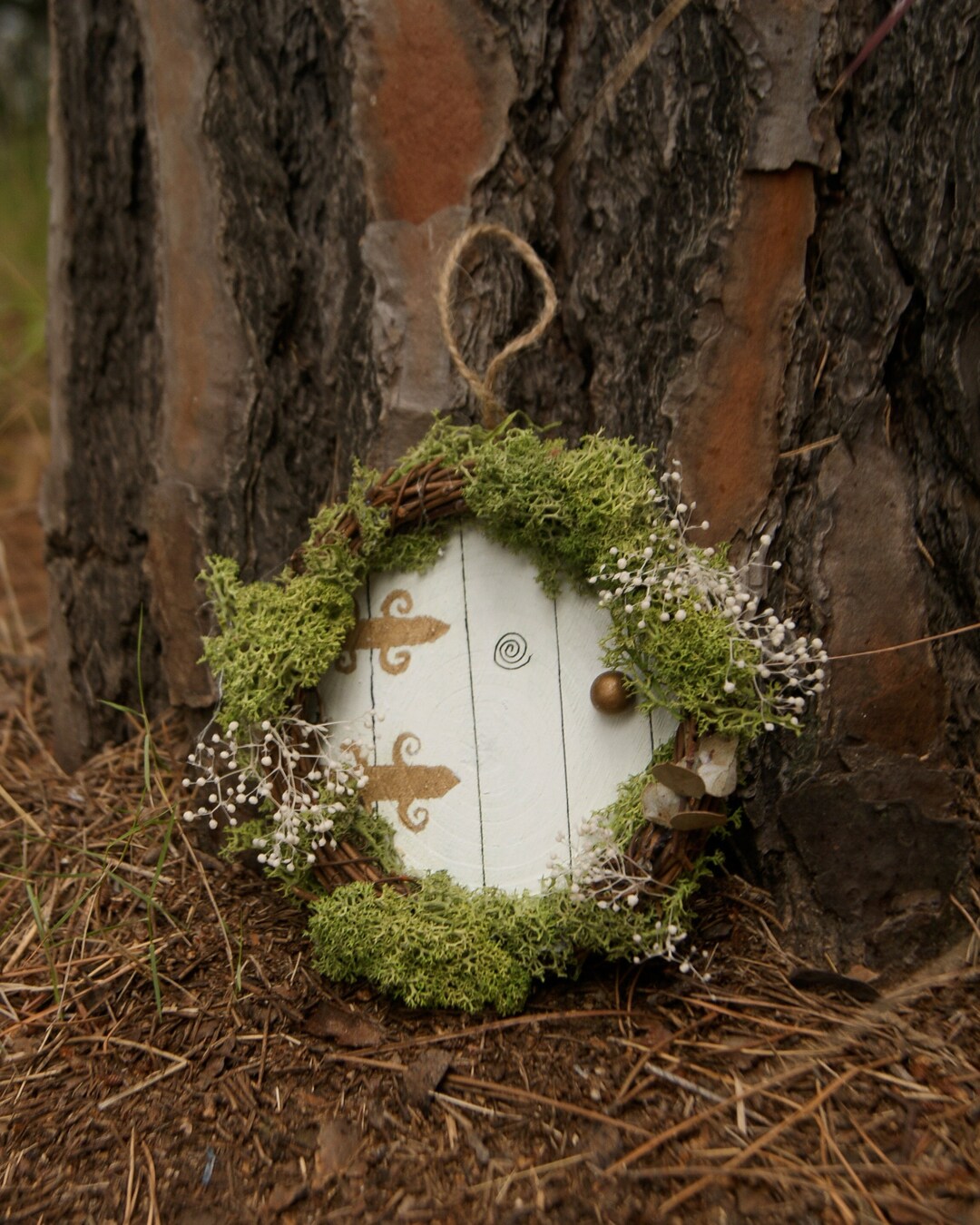 Hobbit Door Green Crown hobbit Door Inspired by - Etsy