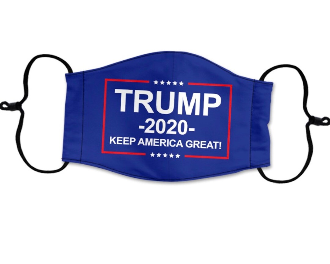 Trump Face Mask Adjustable Straps - Trump 2020 Face Protection MAGA ...